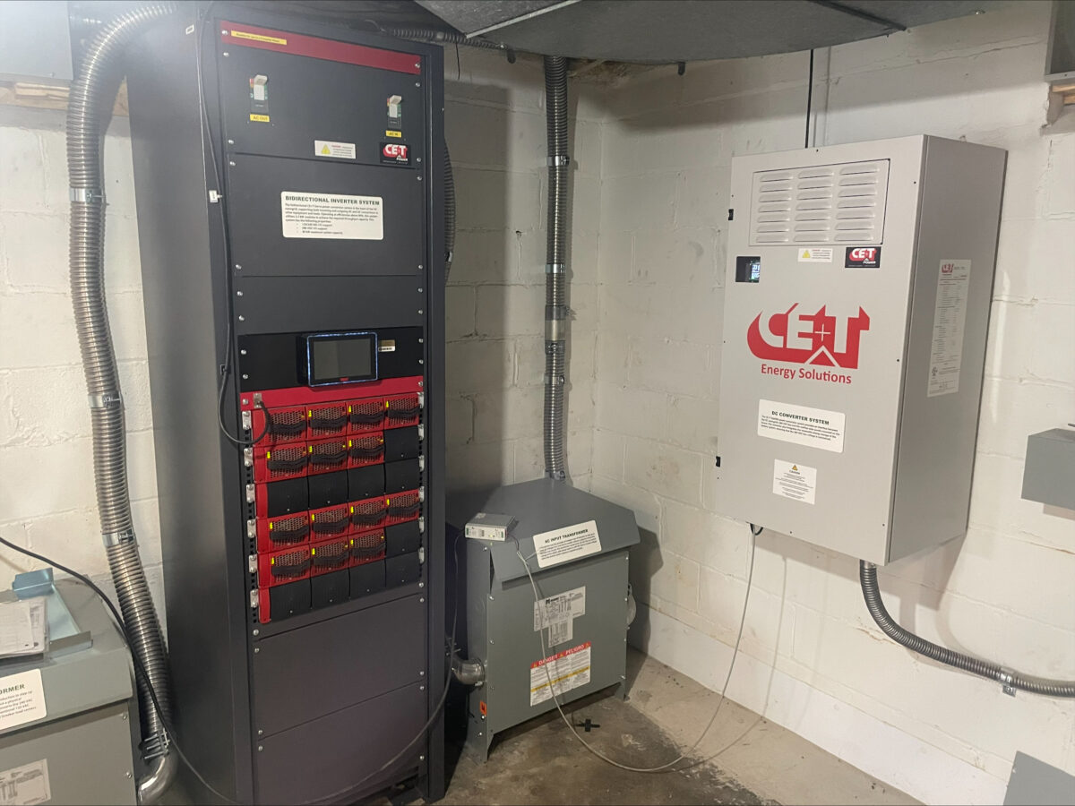 CE+T equipment in a nanogrid home at Purdue University | CE+T America